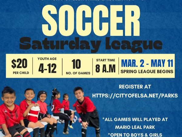 City of Elsa Parks & Recreation - List of programs